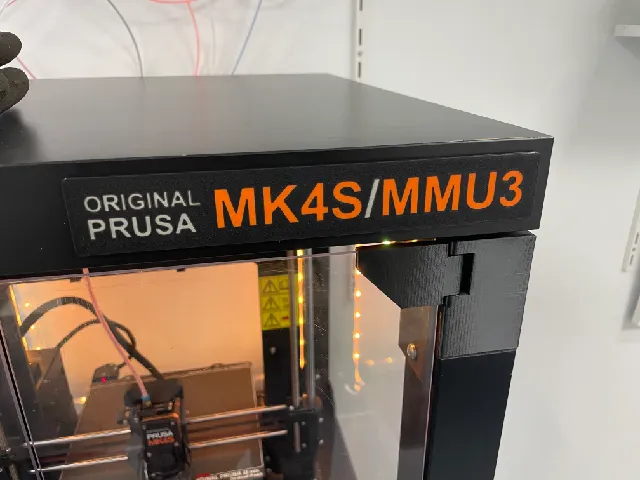 Make of Prusa Signs for Enclosures by Remco de Vries | Download free ...