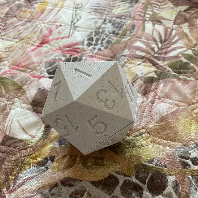 Make of D20 Dice Box magnetic by droomary | Download free STL model ...