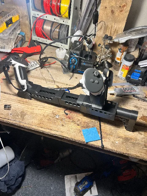 Make of Quest 3 magnetic Gunstock - compact and lightweight - Buttstock ...