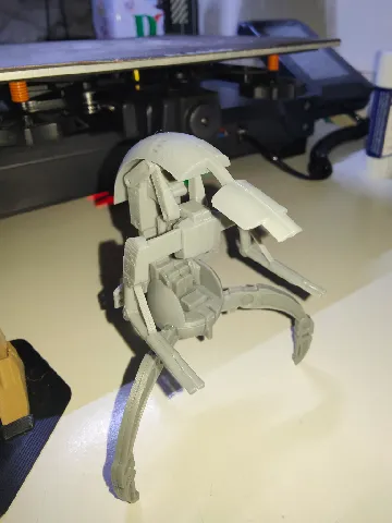 Star Wars Destroyer droid (Droideka) Kit Card by Aron | Download free ...