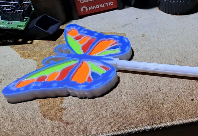 Butterfly Wand by VriMech | Download free STL model | Printables.com