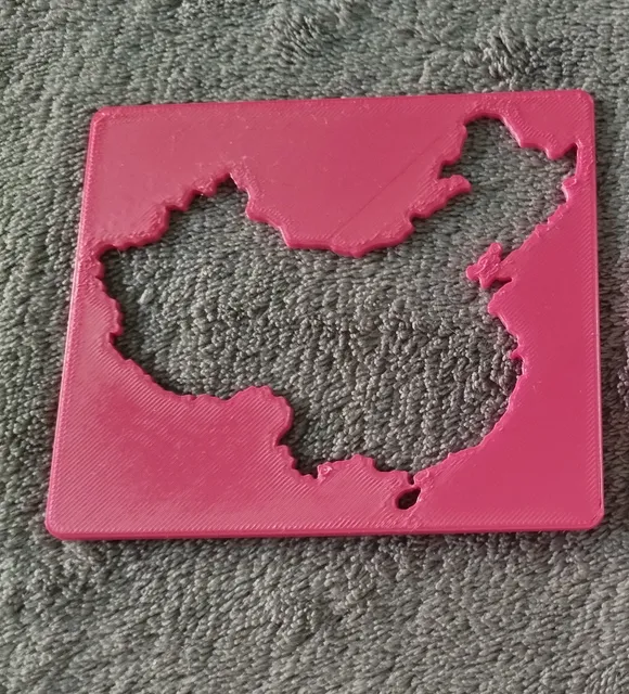 Make of Tracing templates / drawing stencil for all countries by ...