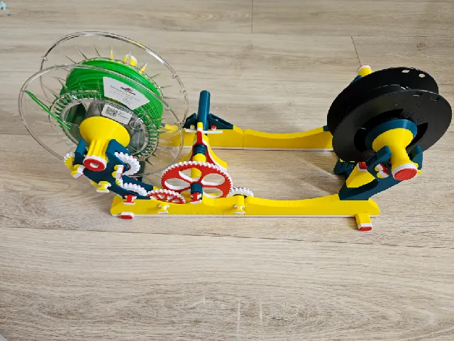 Make of Pastamatic - Filament Spool Winder for Bambu Lab X1C/P1P AMS ...
