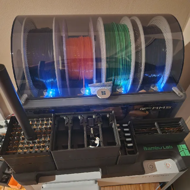 Make of Bambu Lab X1 Gridfinity Base remix without switch cutout plus ...