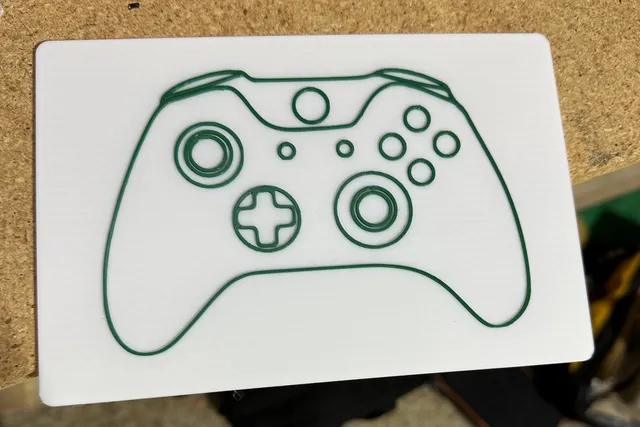 Make of Xbox Controller Patent Art by Okietronics | Download free STL ...