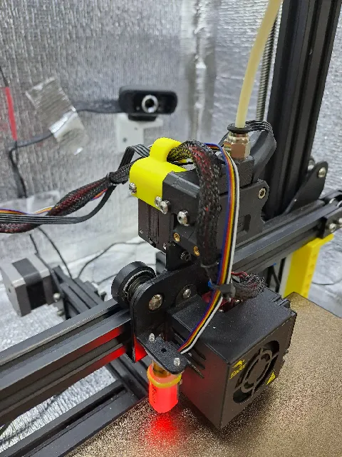 Make of Sprite Extruder SE Cable Guide by pellcorp | Download free STL ...