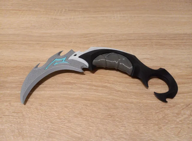 reaver karambit 2.0 valorant FIXED by Matyáš Flek | Download free STL ...