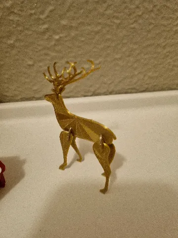 Christmas Deer kit card by Sabre Design | Download free STL model ...