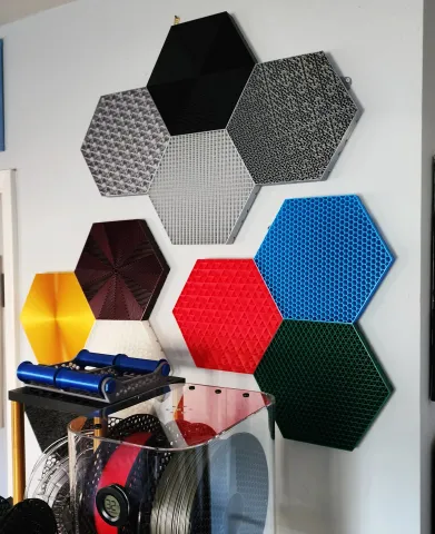 Modular infill wall decor project ⬡ by Triple G Workshop | Download ...