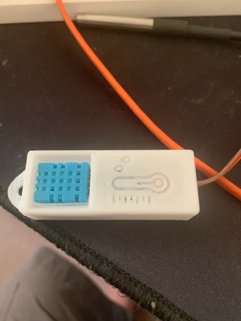 Make of DHT11 sensor box by Goul | Download free STL model | Printables.com