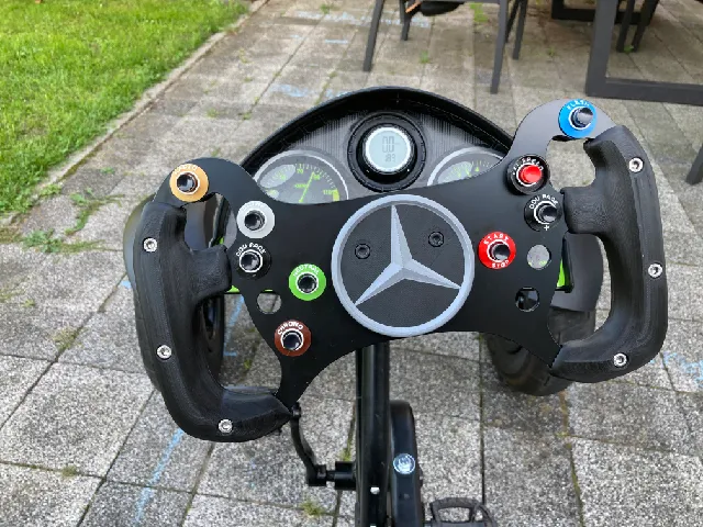 Make of Turn AMG GT3 DIY Sim Racing Wheel by Michawu | Download free ...