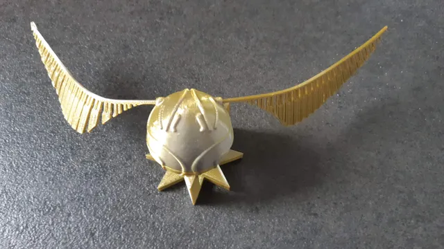 Make of Golden Snitch - with infill - from two part by Tuck35628 ...