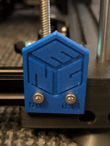 E3NG Serial Plate for 2040 Upright by The Maker Medic | Download free ...