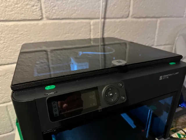 Make of Bambu Labs Carbon X1 Top Glass Riser for LED's by HoshCraft ...
