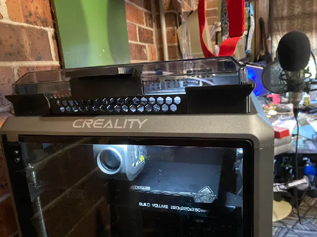 Creality K1/K1C Hinged Lid Riser by shadowandy | Download free STL ...