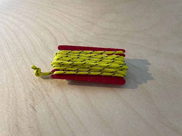 Mini Paracord Winder / Paracord Card by SEB | Download free STL model ...