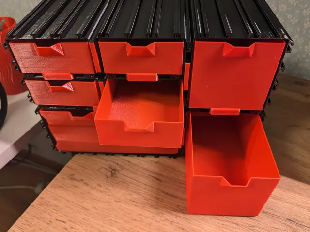 Make of VMD V2 - Interlocking Vase Mode Drawers V2 by nikitas ...