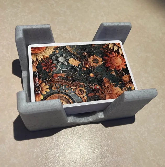 Make of Playing Card Deck Tray by Diana Metz | Download free STL model ...