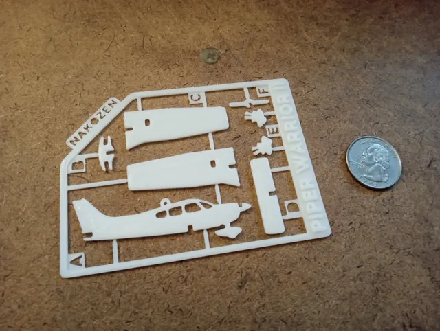 Make of Piper Warrior Kit Card by secv | Download free STL model ...