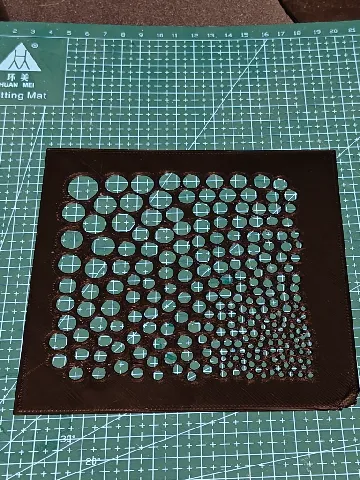 Airbrush stencil ST-SF002-circle-textures-paint-hobby-stencil by ...