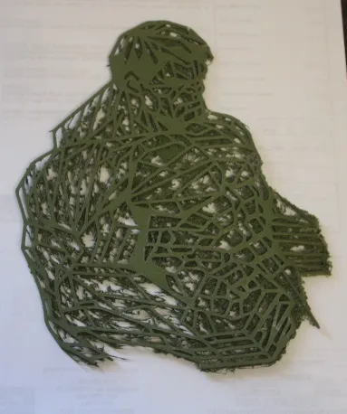 Hulk Wallart by Melt the String | Download free STL model | Printables.com