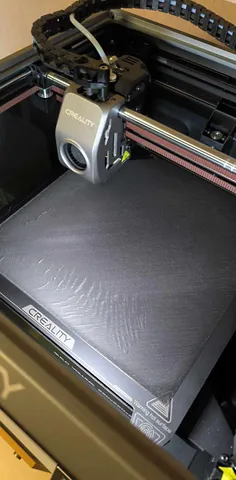 Creality K1/K1C Bed level / first layer test print by Jan | Download ...