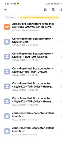 CRB connectors with thinner walls by WillDeed | Download free STL model ...