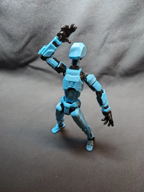 Make of DUMMY 13 Printable Jointed Figure (BETA FILES) by Bearded ...