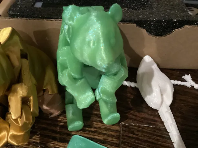 Articulated Panda (Print-in-Place) by kida | Download free STL model ...