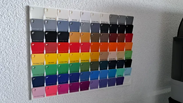 Filament Sample Swatches showcase Bambu Lab by WK | Download free STL ...