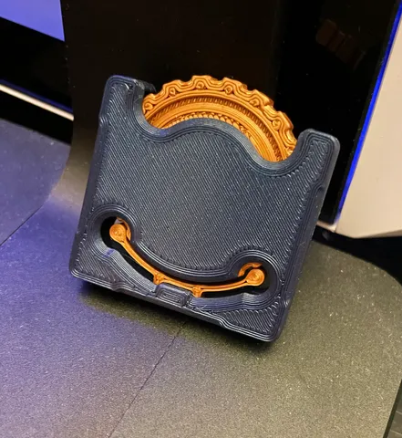 Fidget Clicking Wheel 2.0 Smiley Case by BaGooN | Download free STL ...