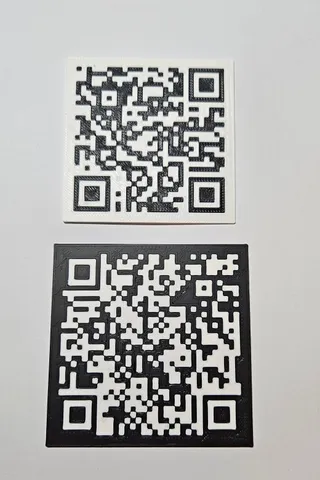 3D QR-Code Generator by pedRamezani | Download free STL model ...
