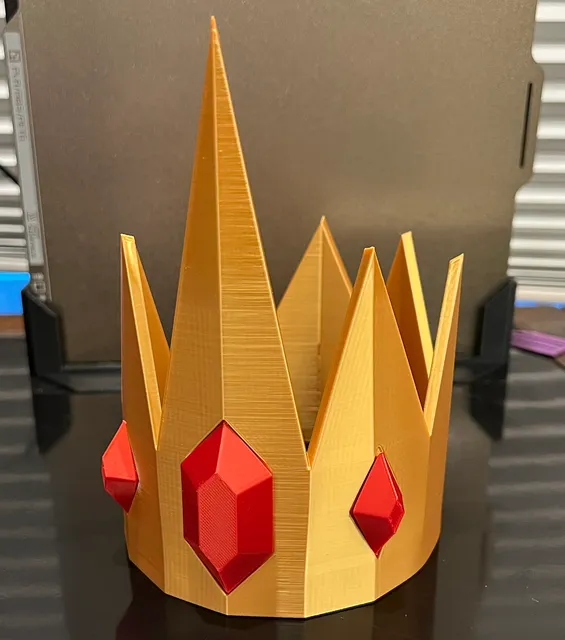 Make of Ice King Crown by Mirlen | Download free STL model | Printables.com