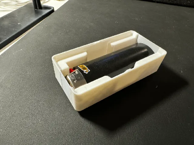 Make of Gridfinity 1x2x3U Bic lighter Bin by m1a8x2 | Download free STL ...