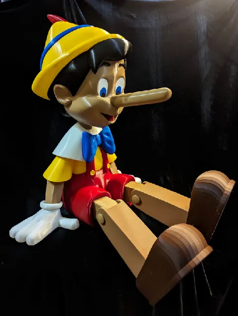 Make of Pinocchio by Dusty Jones | Download free STL model | Printables.com