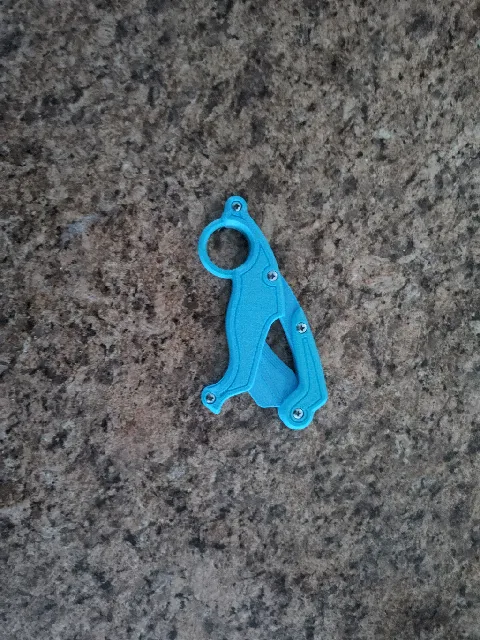Make of Gravity Karambit Knife Fidget Toy by SlowMoTurtle | Download ...