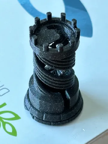 Elegoo Resin printer testing STL, chess piece, rook by ...