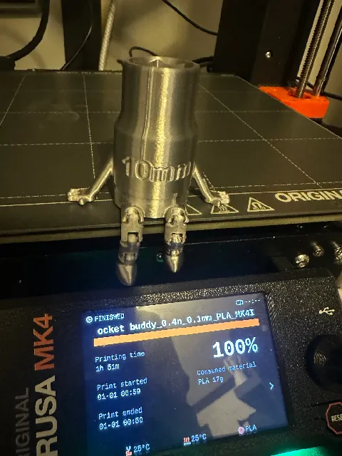 Make of 10mm socket buddy by John Henderson | Download free STL model ...