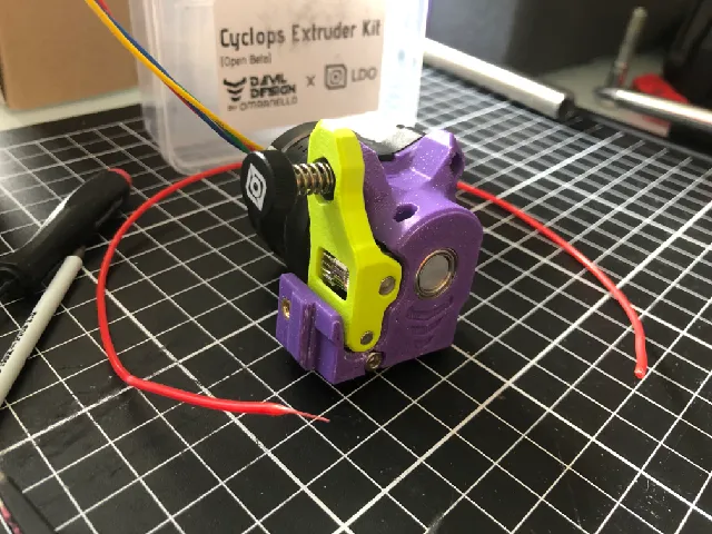 Make of Cyclops Extruder by Mark | Download free STL model | Printables.com