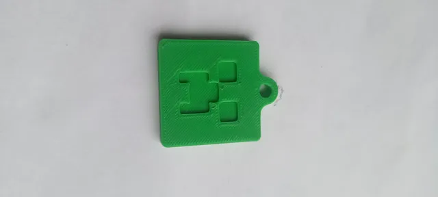 keychain Creeper minecraft by Ivanez91 | Download free STL model ...