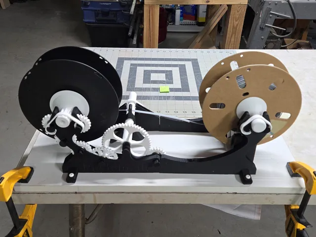 Make of Pastamatic - Filament Spool Winder for Bambu Lab X1C/P1P AMS ...