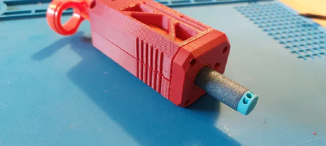 Make of Pick-Rocket 2_ Xshot Micro Reshell // Nerf Attachment by ...