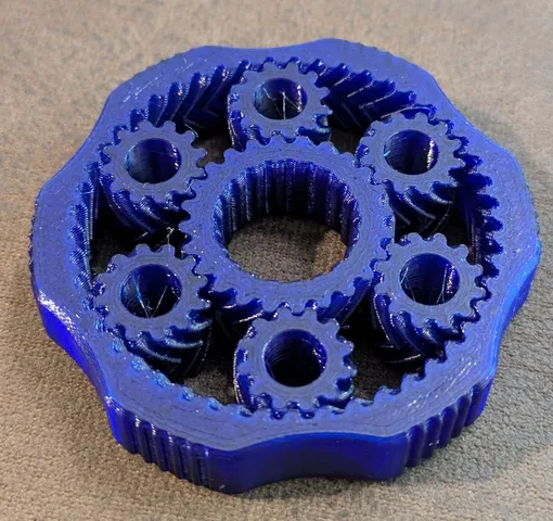Planetary Gears Fidget Spinner by LV3D | Download free STL model ...