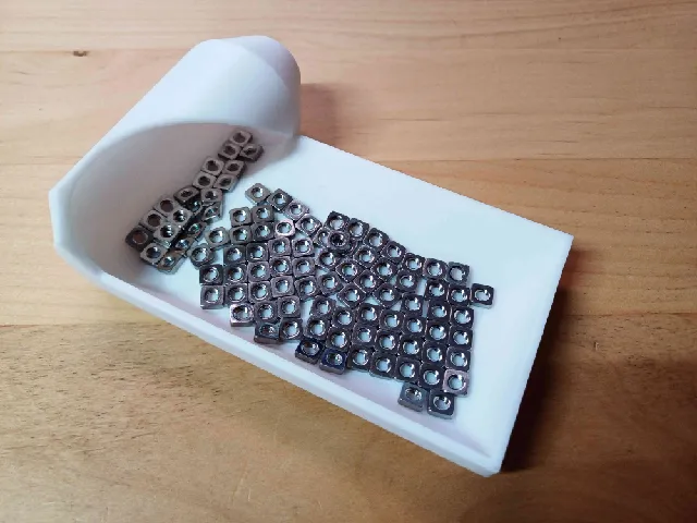 Small item counting tray with funnel by Glenn Brockett | Download free ...