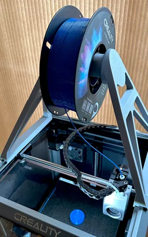 Creality K1 & K1C top mounted filament spool holder (new version 2) for ...