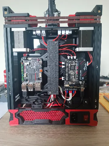 Electronics and Wiring Organizer for Voron V0.2 (Raspberry Pi or BTT Pi ...