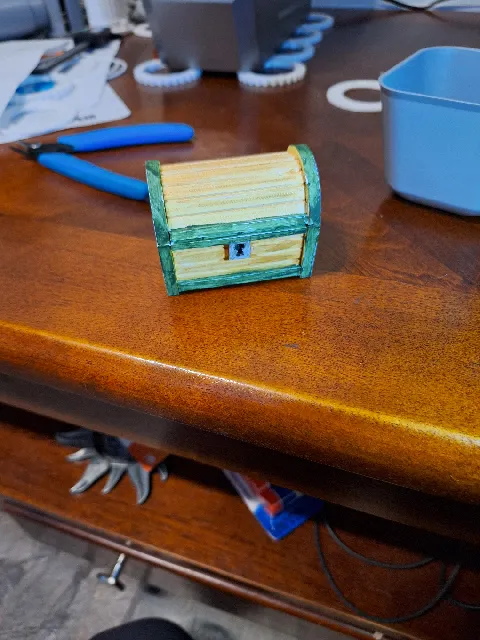 Make of Treasure Chest Kit-Card (compact pirate chest box set) by ...