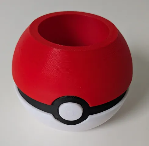 Pokeball pen holder by Creadditive Studio | Download free STL model ...