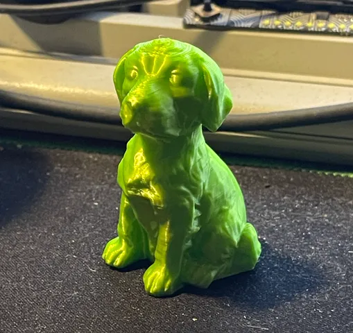 Sitting Dog - 3D Scan by openscan | Download free STL model ...