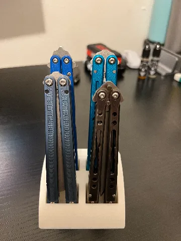 Balisong Stand Display by Manifold3D | Download free STL model ...
